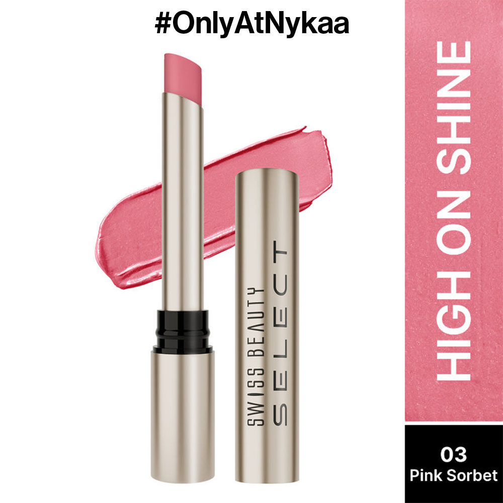 Buy Swiss Beauty Select High On Shine Lipstick Online