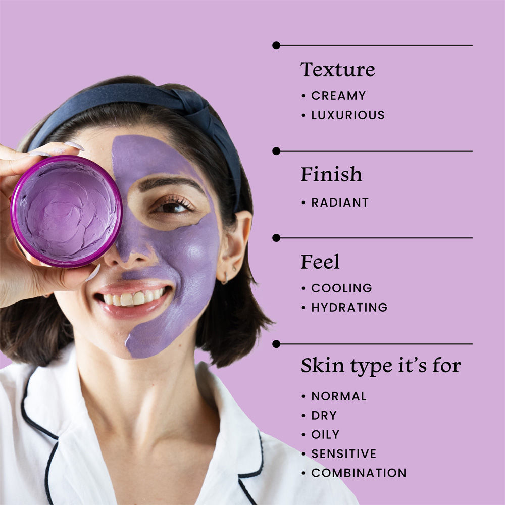 Buy Foxtale De-Tan Skin Radiance Mask, With Lactic Acid, Brazilian ...