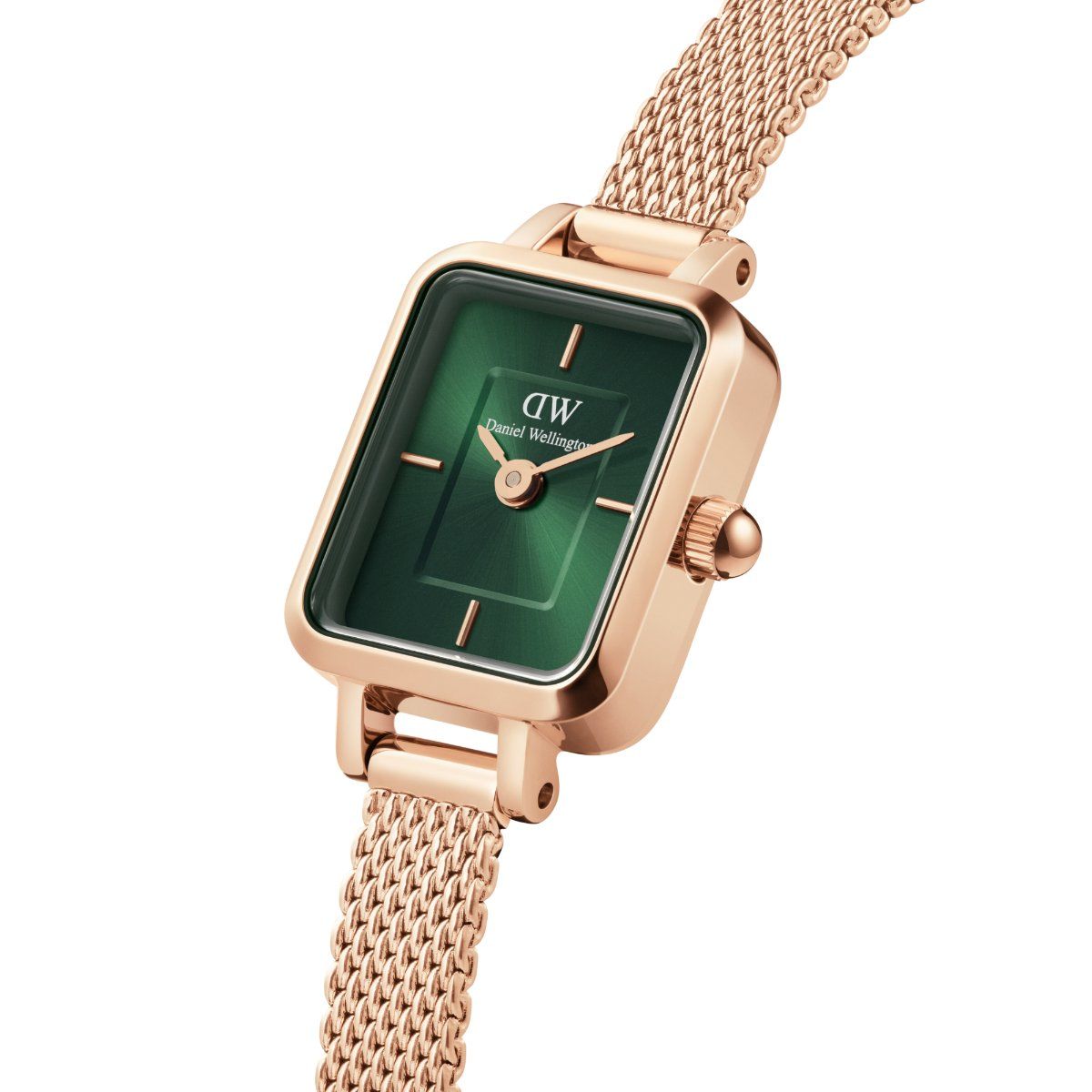 Buy Daniel Wellington Women Green Stainless Steel Dial Analogue Watch ...