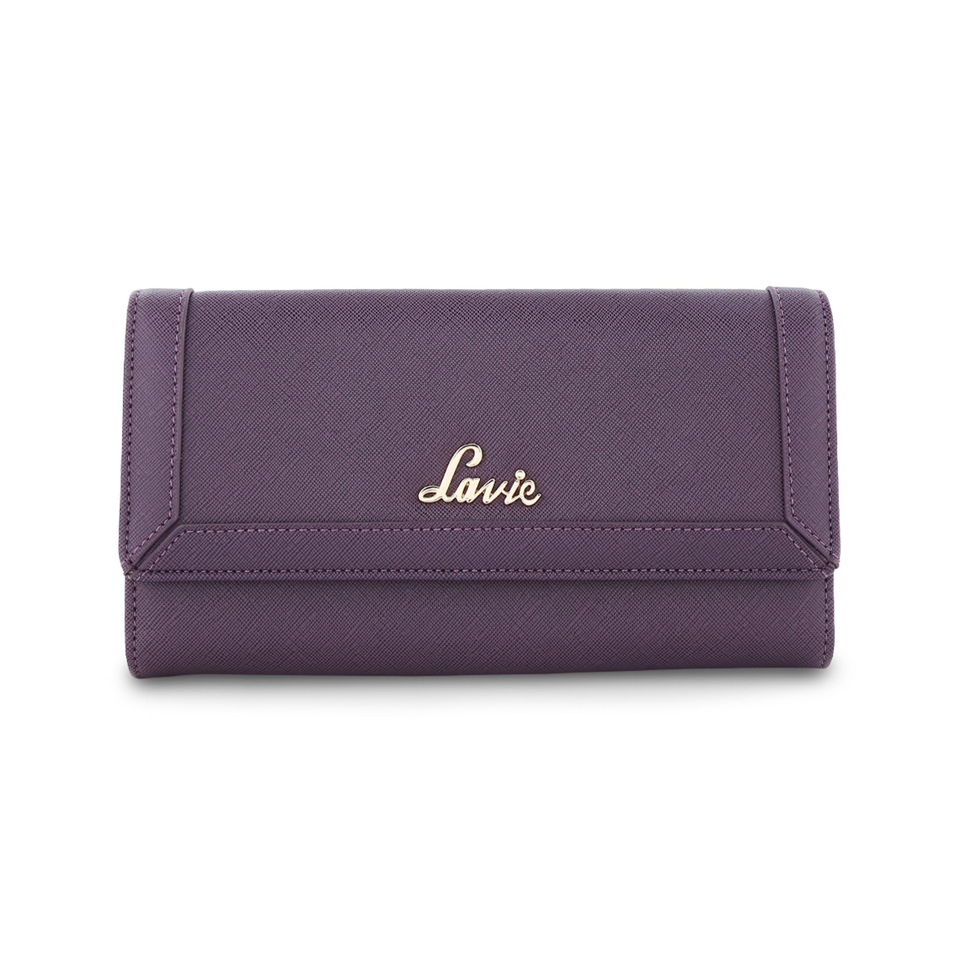 Buy Lavie Purple PPH TRIFOLD Wallet Online