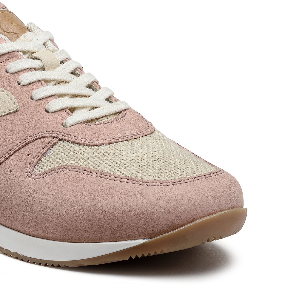 SOLETHREADS Poly Pink Self Design Women Sneakers: Buy SOLETHREADS Poly ...