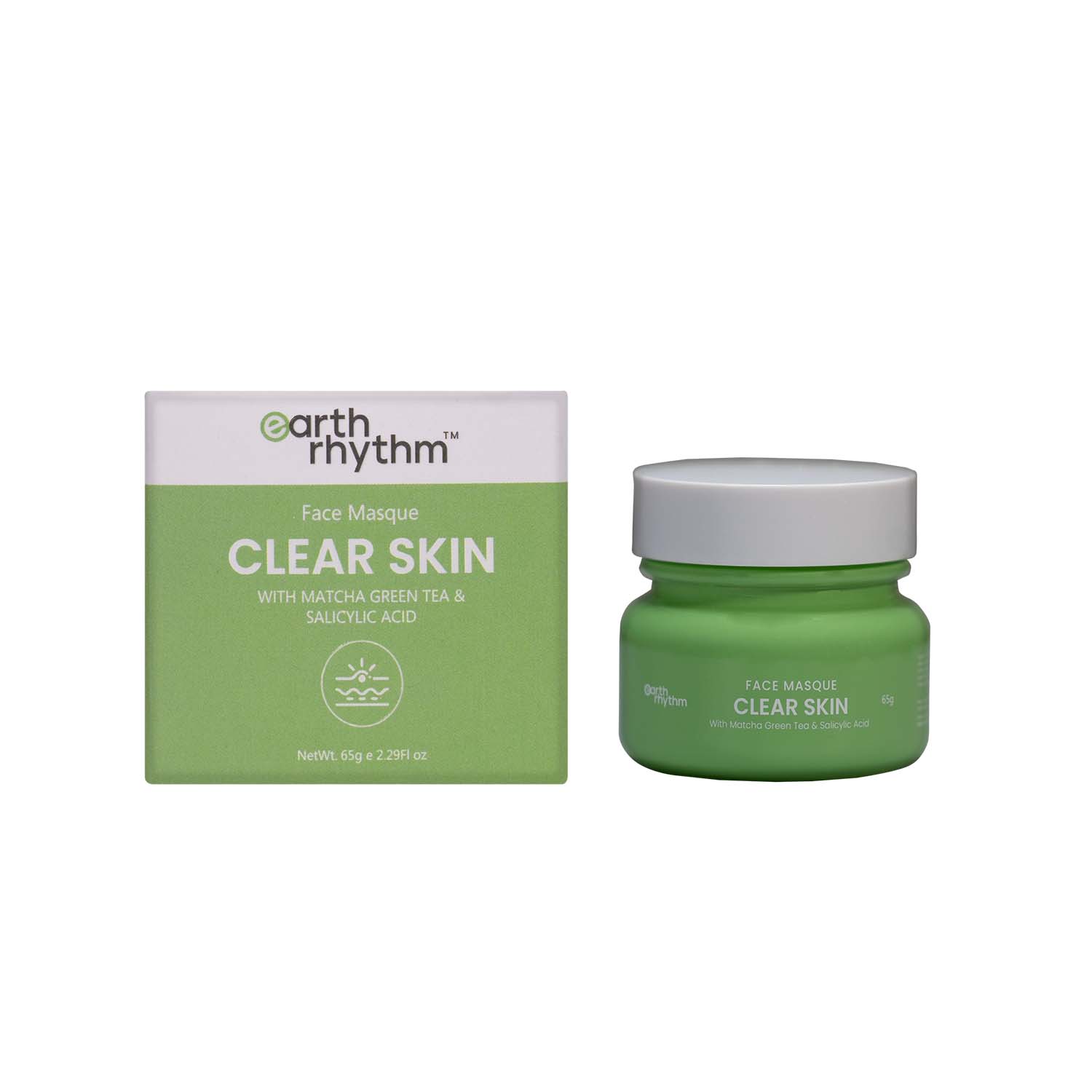Earth Rhythm Clear Skin Face Masque With Matcha Green Tea: Buy Earth ...