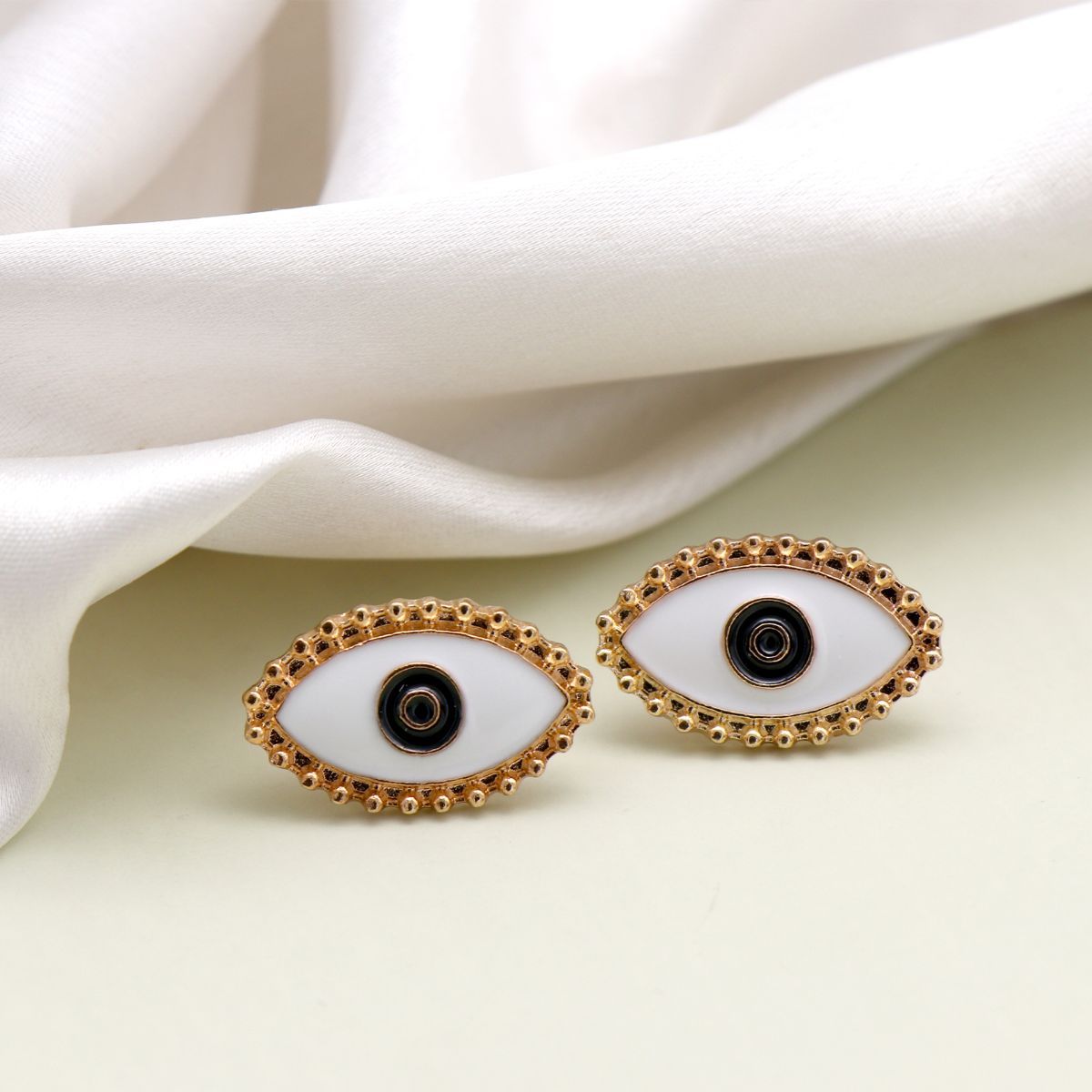 Buy Joker & Witch Eye Spy Evil Eye Earrings Online