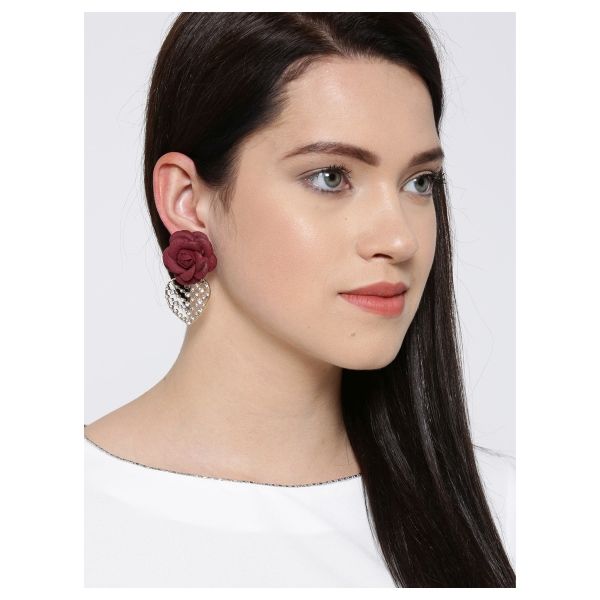 Bellofox Rena Rose Ear Cuffs & Clips Earrings: Buy Bellofox Rena Rose ...