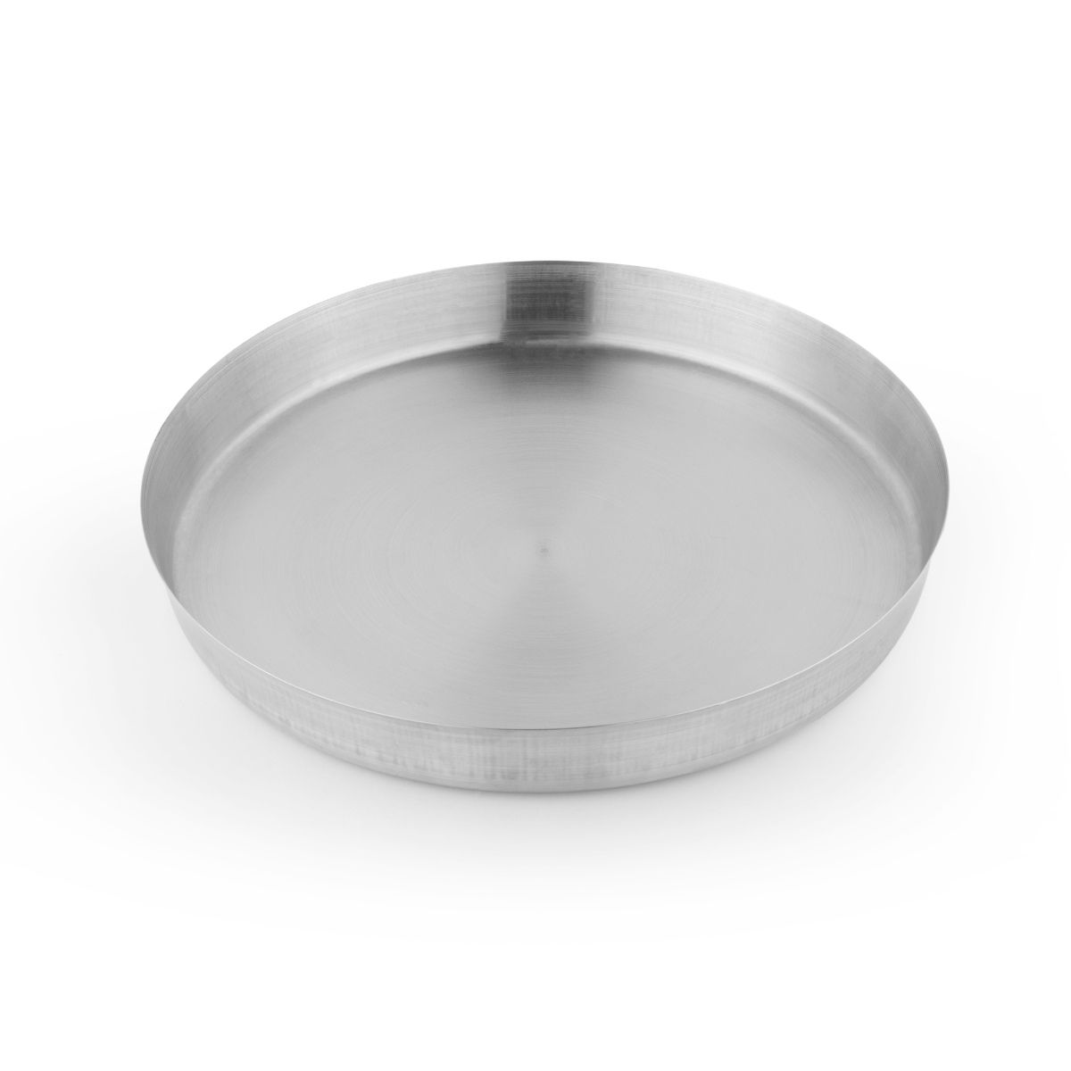 Buy Omega IVY Stainless Steel Matte Finish Dinner Khumcha Plate Online