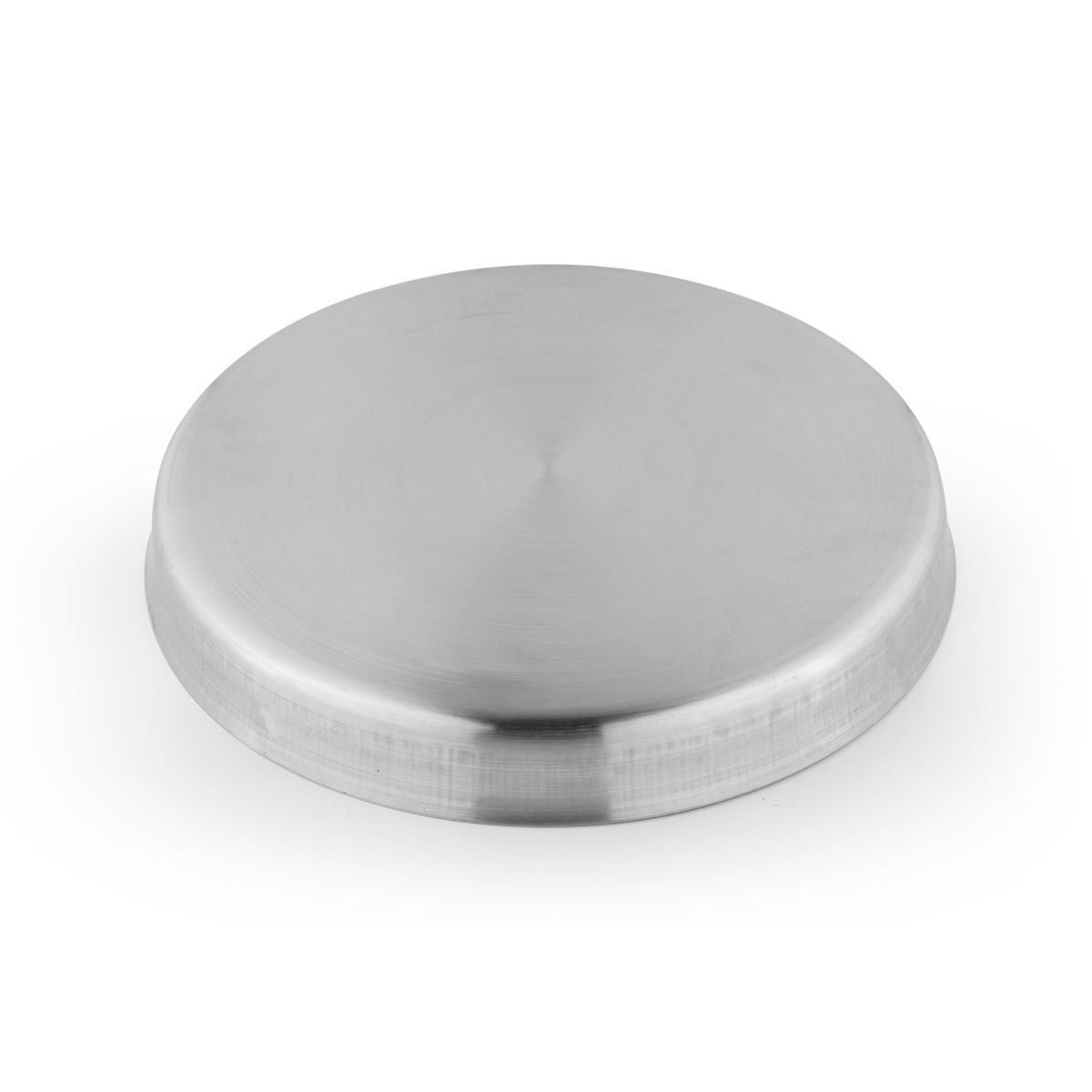 Buy Omega IVY Stainless Steel Matte Finish Dinner Khumcha Plate Online