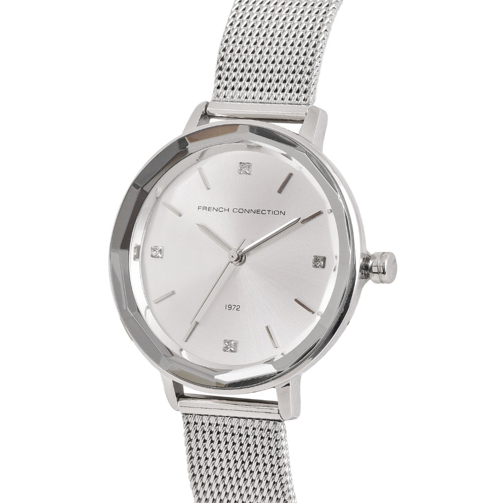 Buy French Connection Women Silver Analogue Watch - FC1318SM Online