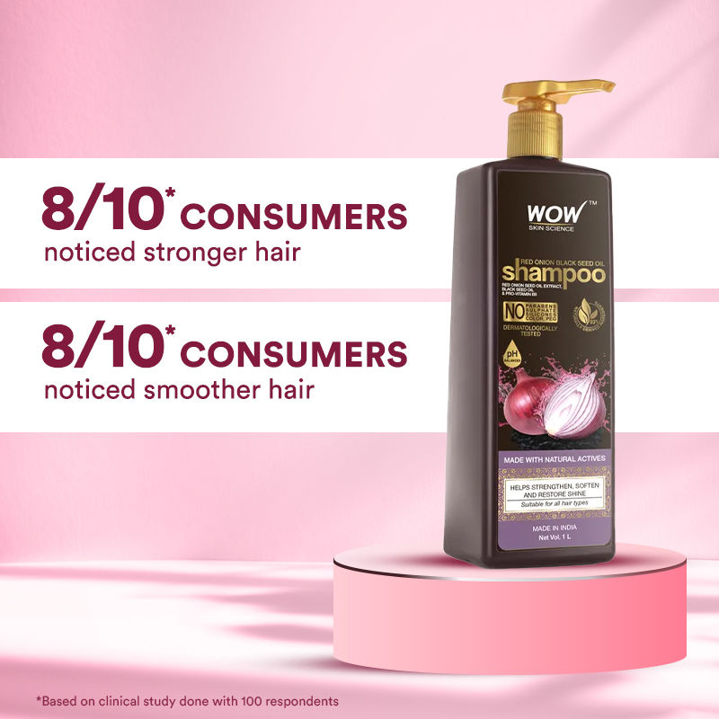 WOW Skin Science Red Onion Black Seed Oil Shampoo: Buy WOW Skin Science ...