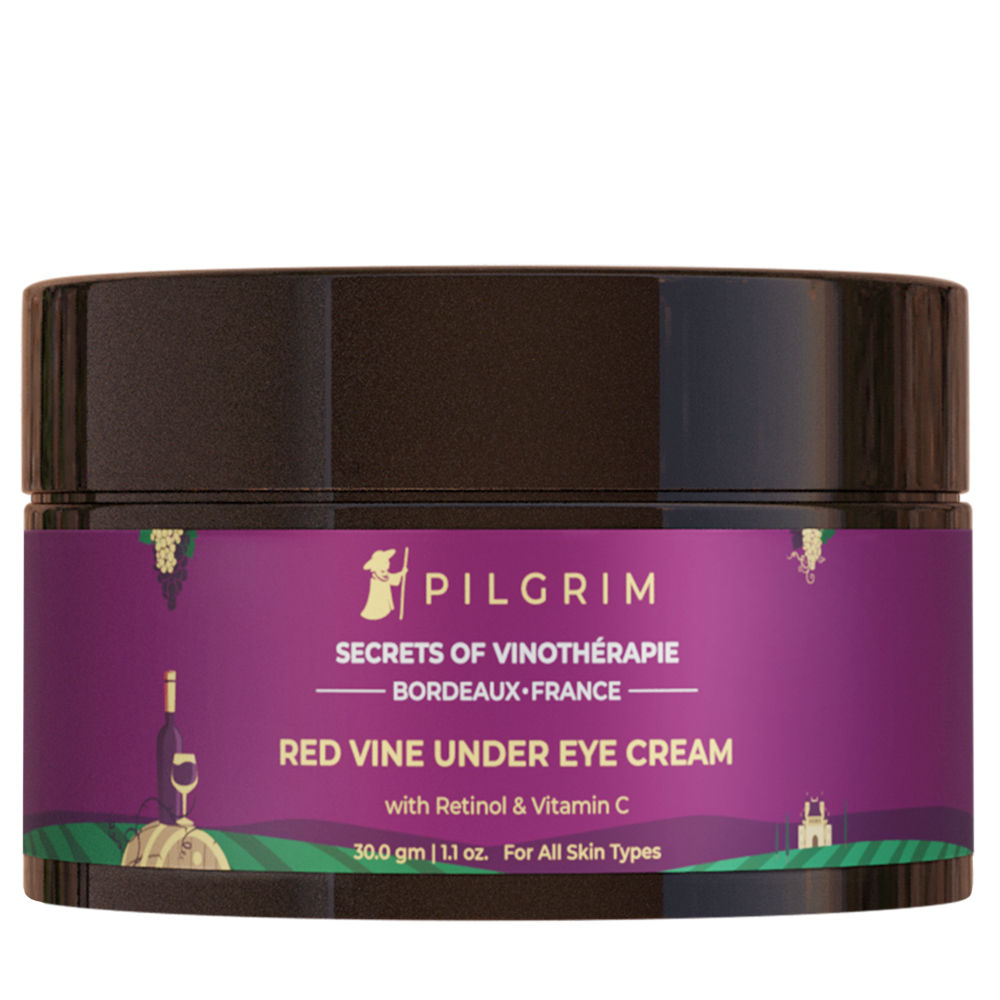 Pilgrim Red Vine Under Eye Cream with Retinol & Vitamin C: Buy Pilgrim ...