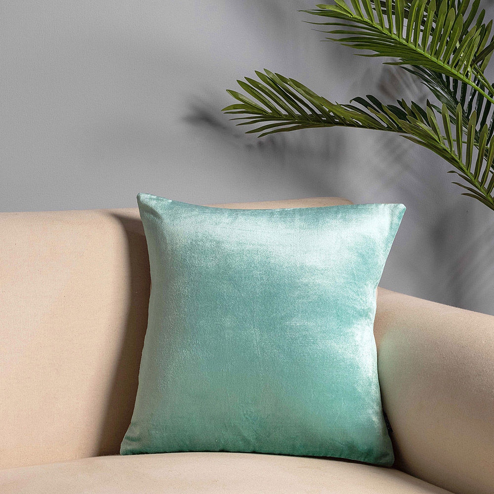 Buy Pure Home + Living Light Blue Cushion Cover Online