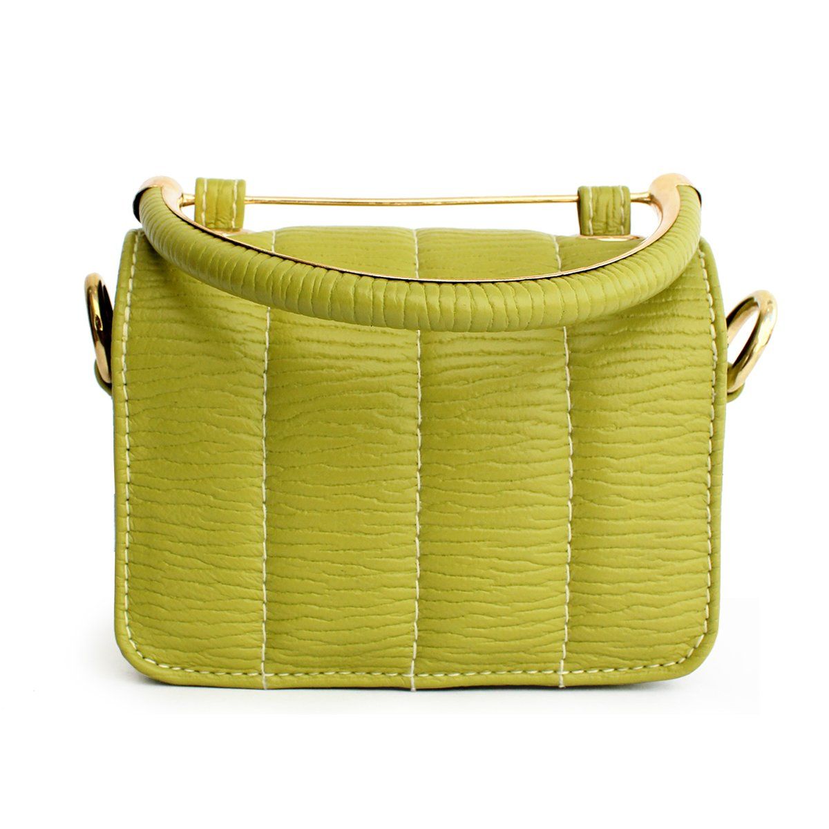Buy Modern Myth Nano Lime Green Mini Box Bag Online