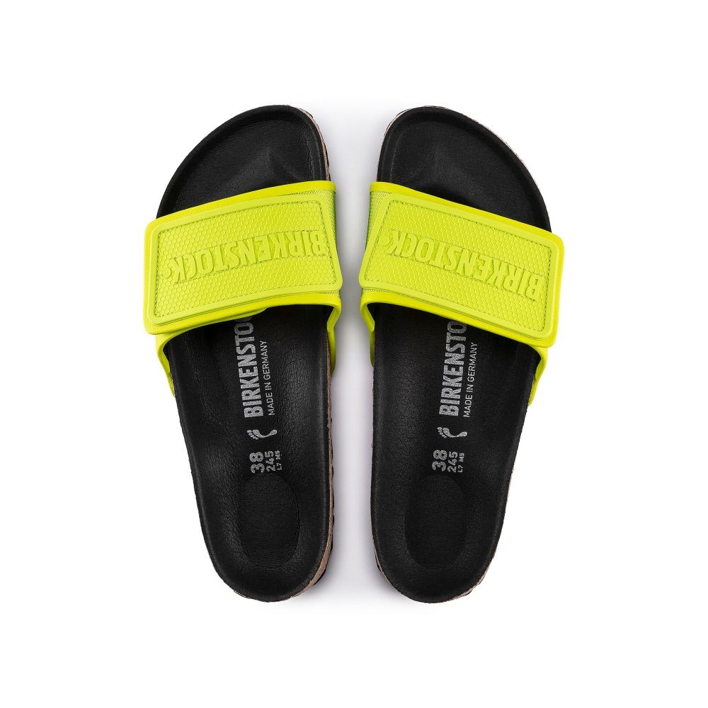 Buy Birkenstock Tema Yellow Regular Unisex Slide Sandals Online