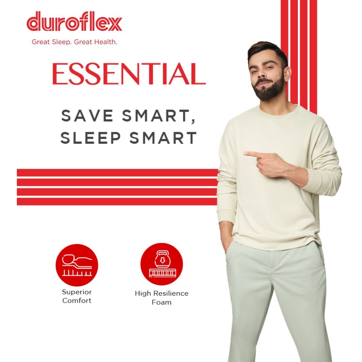Buy duroflex Durobond Pro Dual Side Reversible Coir Mattress Mattress ...