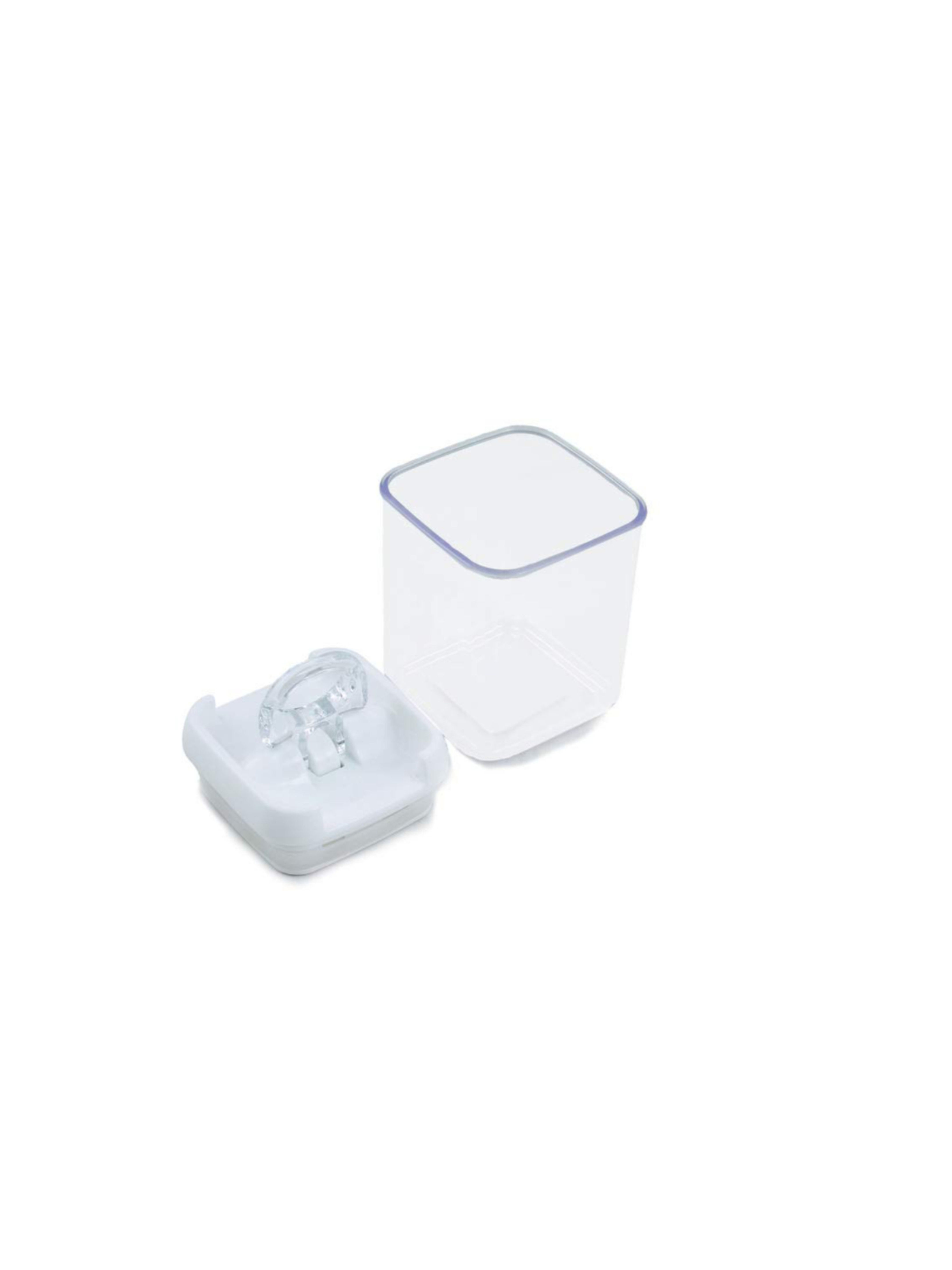 Felli Flip-tite Acrylic Square Food Storage Transparent Container, 270 ...