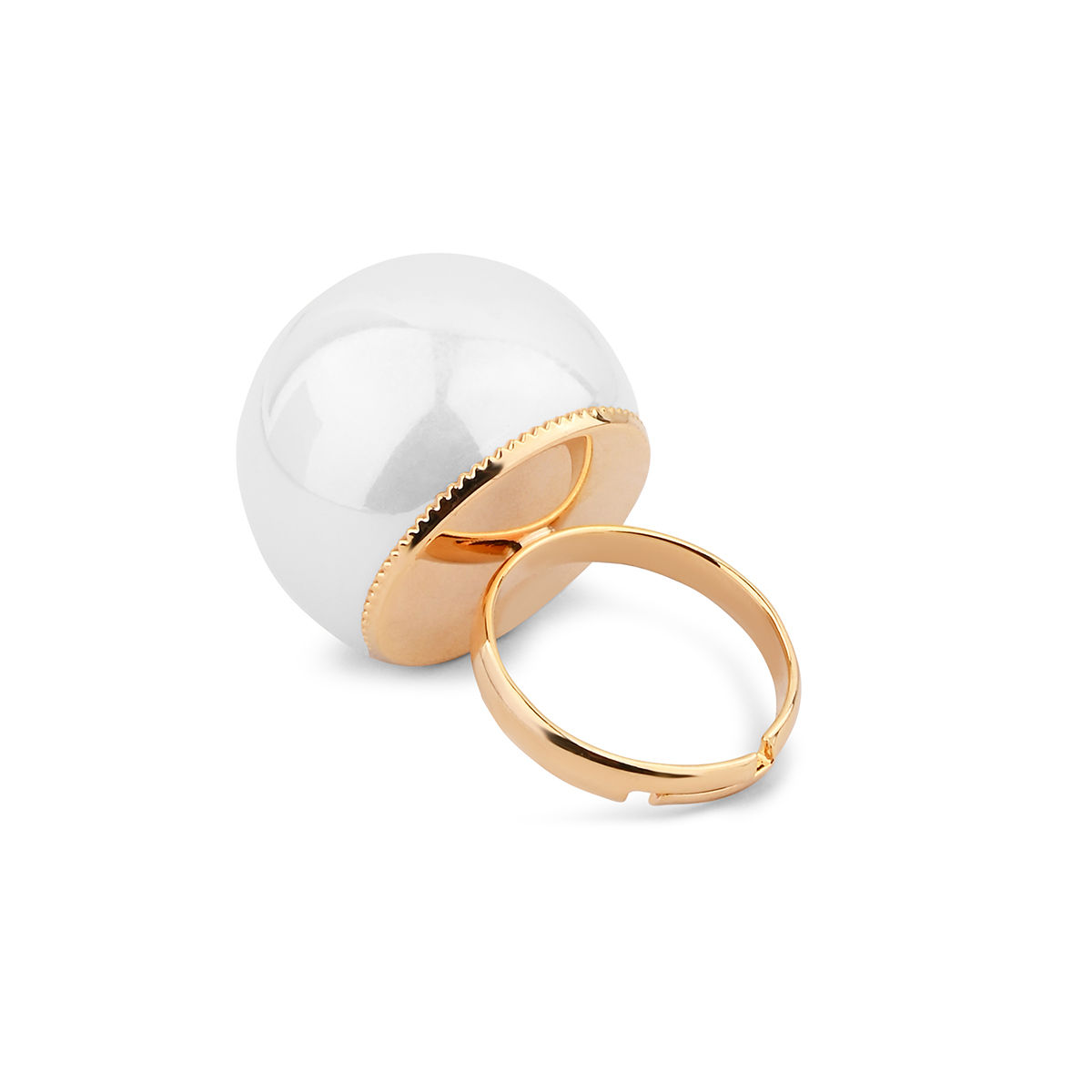 Buy The Jewel Factor White Hue Ring Online