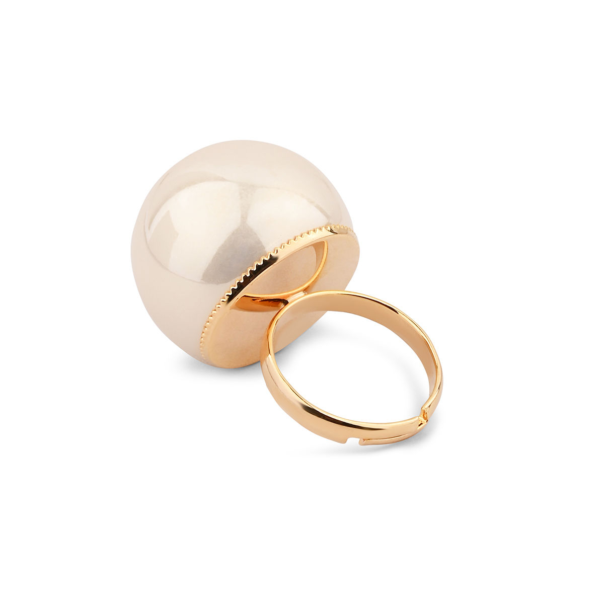 Buy The Jewel Factor Beige Hue Ring Online