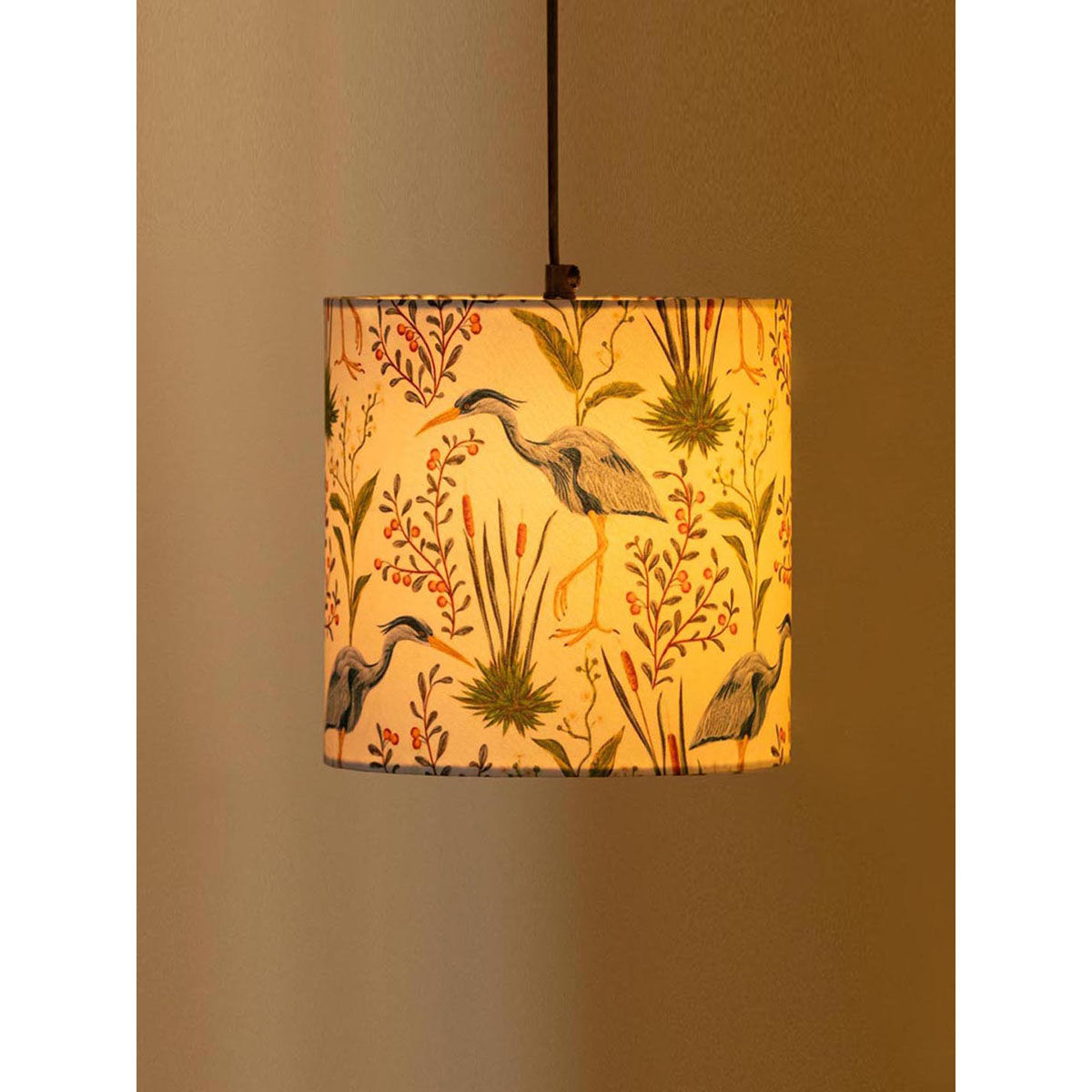 Buy ExclusiveLane Ostrich Sanctuary Hanging Pendant Lamp Shade 8.1 ...