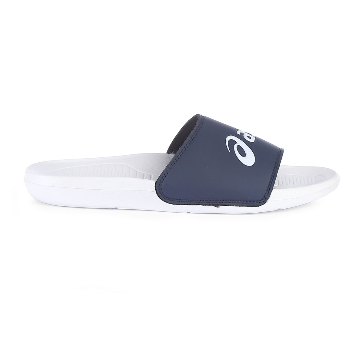 Buy ASICS AS003 Blue & White Unisex Sliders Online