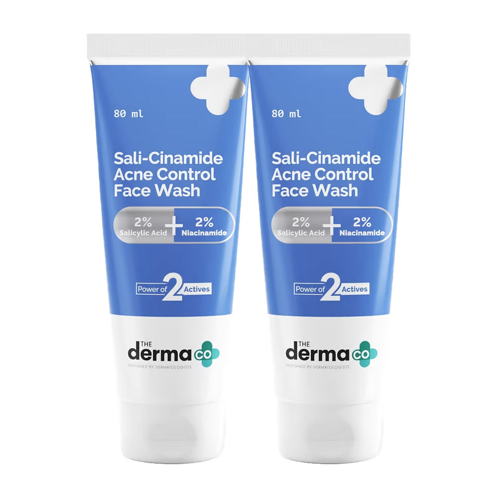 Buy The Derma Co Sali-Cinamide Anti-Acne Face Wash With 2% Salicylic ...