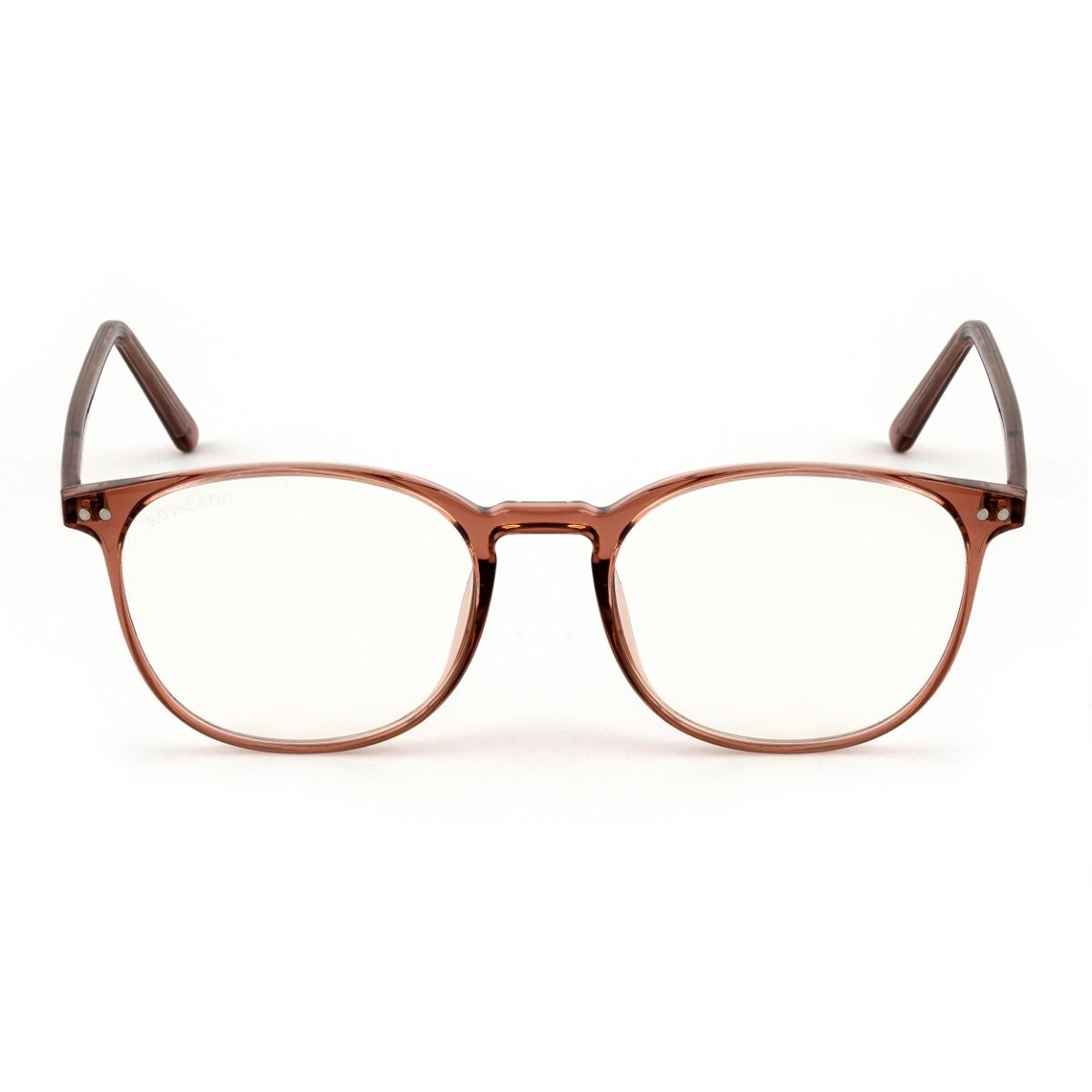 Buy Royal Son Round Men Women Spectacles Frame Blue Ray Cut Lens ...