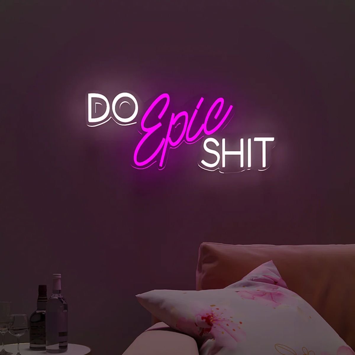 Buy WallMantra Do Epic Shit LED Neon Light Online