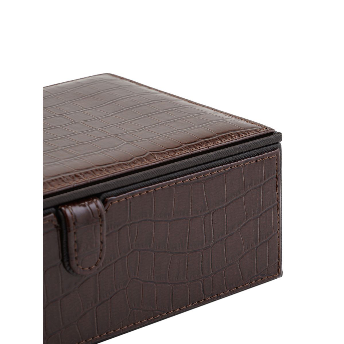 Buy Pure Home + Living Large Brown Boris Lid Box Online