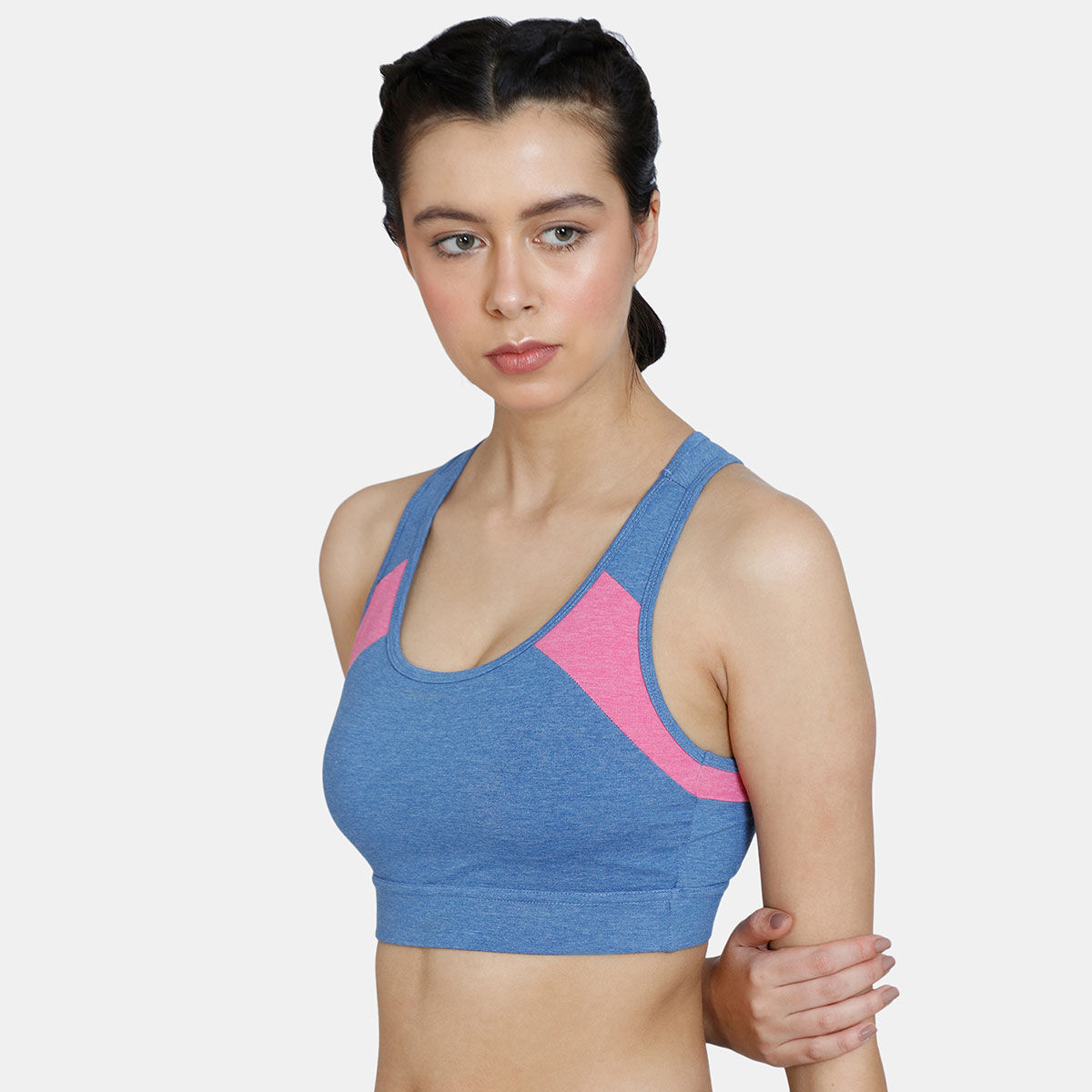 Zelocity Sports Bra With Removable Padding - Bright Cobalt: Buy Zelocity Sports Bra With ...