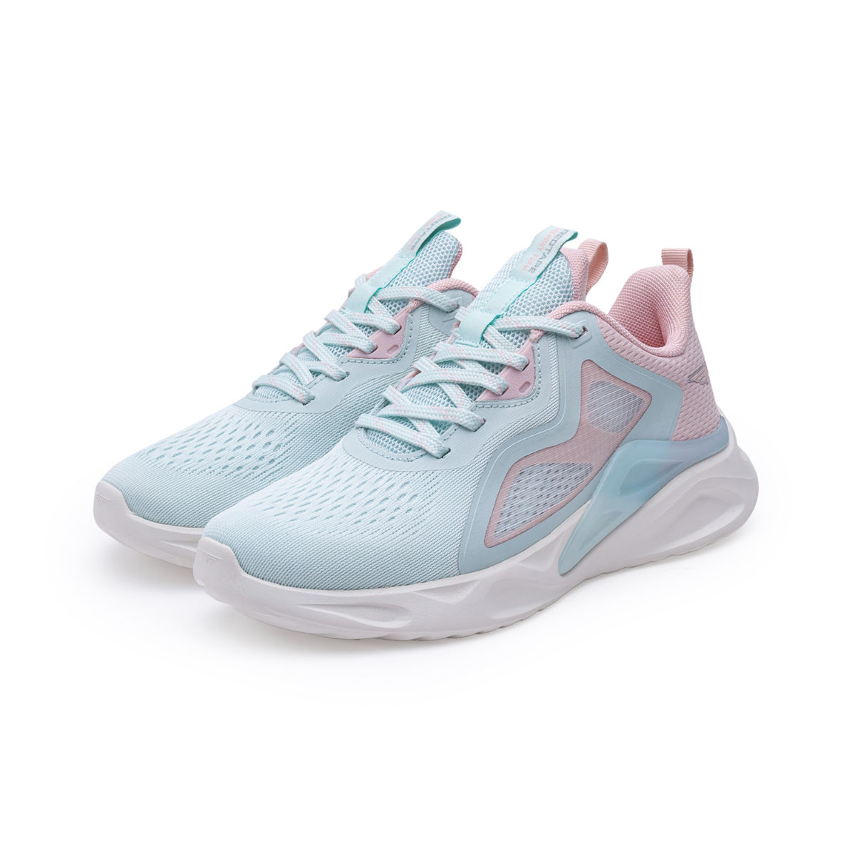 Red Tape Women Colorblock Blue-pink Walking Shoes: Buy Red Tape Women ...