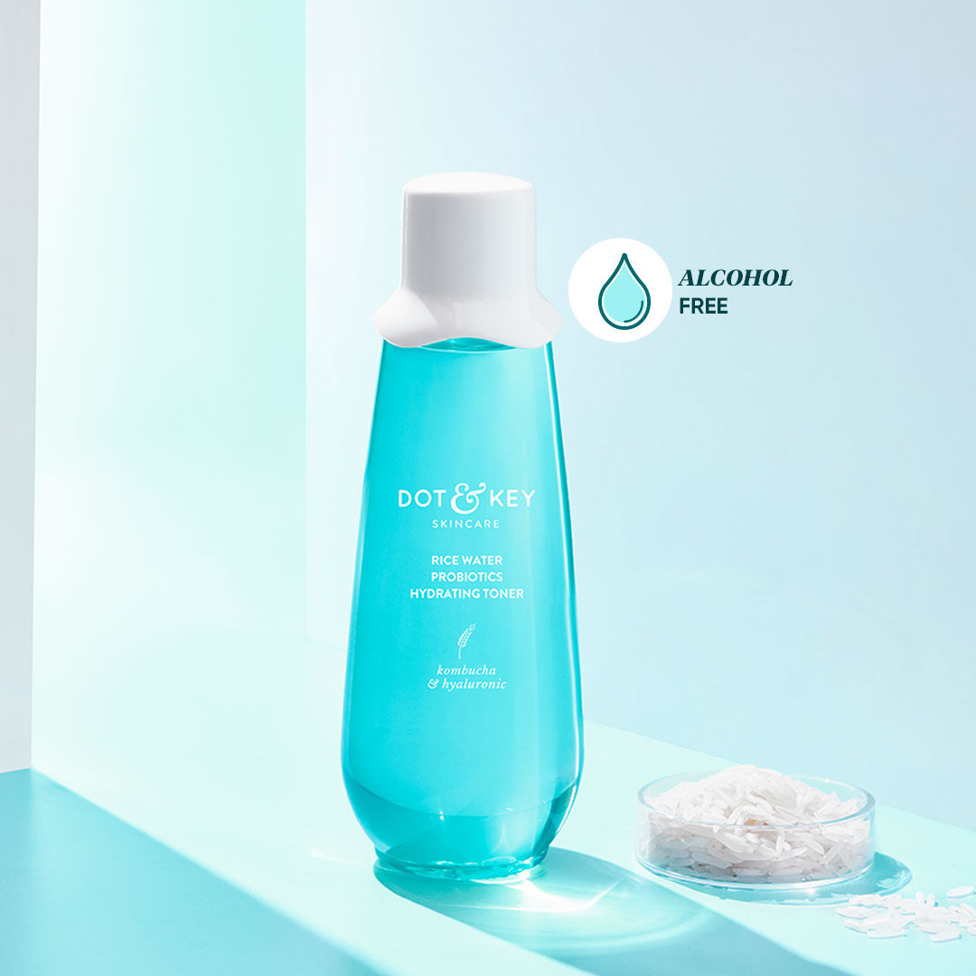 Dot Key Rice Water Hydrating Toner With Hyaluronic For Oily Dot Key Rice Water Hydrating Toner With Hyaluronic For Oily