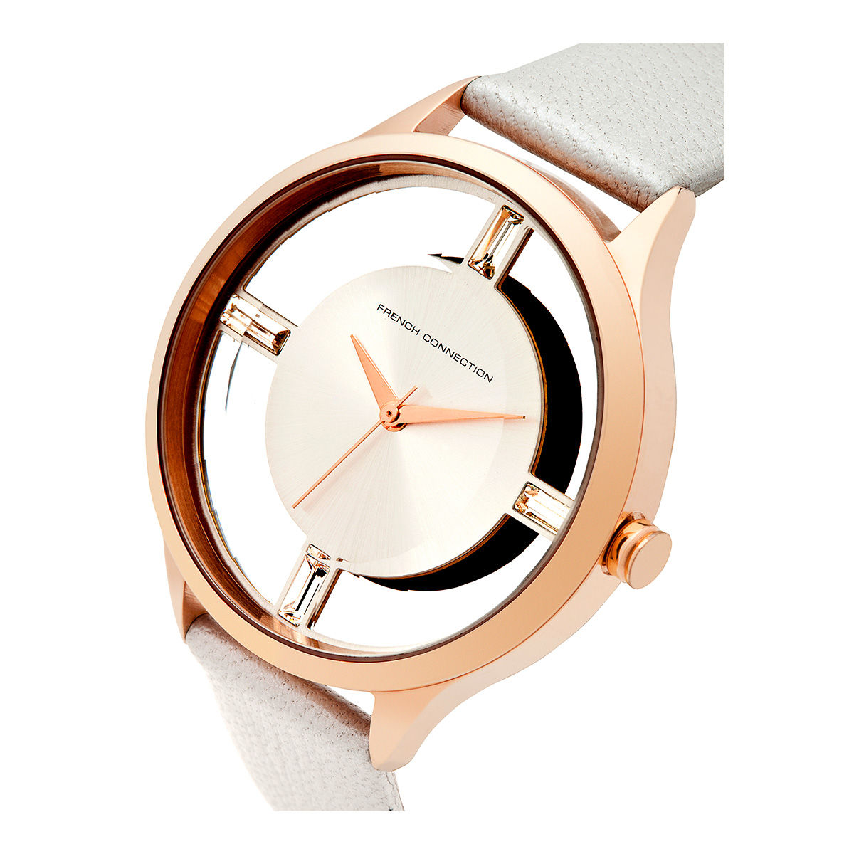 Buy French Connection Analog Silver Women Watch-FC1233W Online