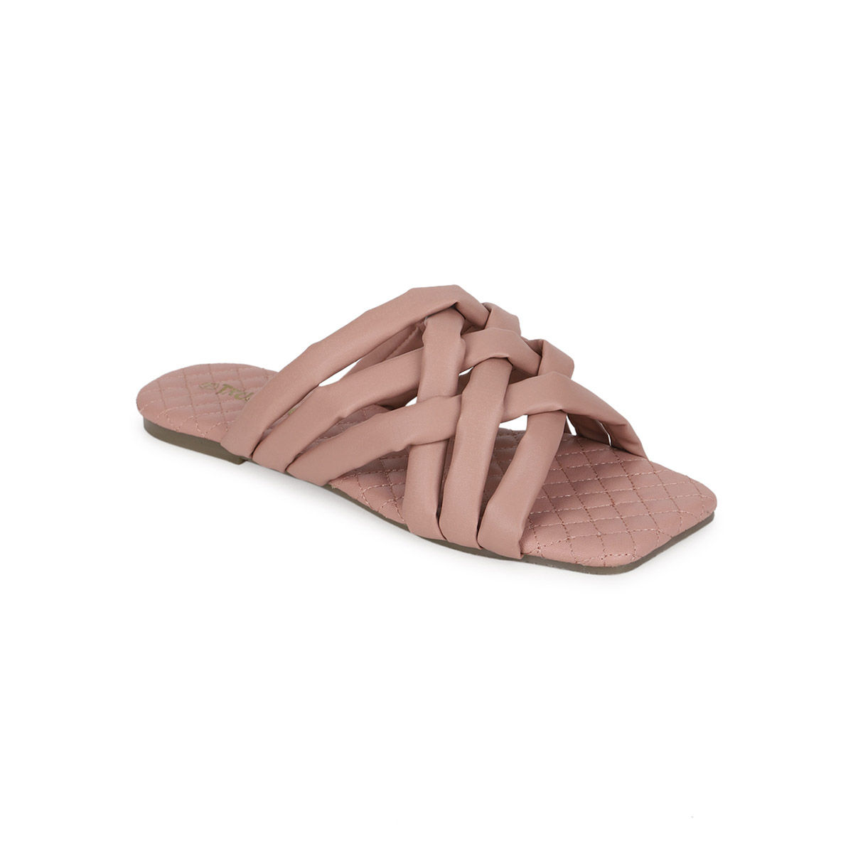 Truffle Collection Nude Textured Flats: Buy Truffle Collection Nude ...
