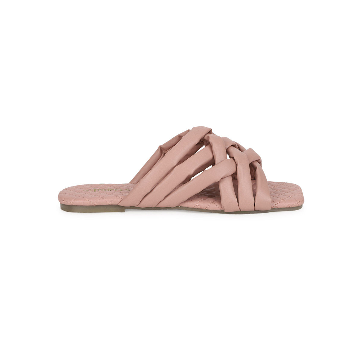 Truffle Collection Nude Textured Flats: Buy Truffle Collection Nude ...