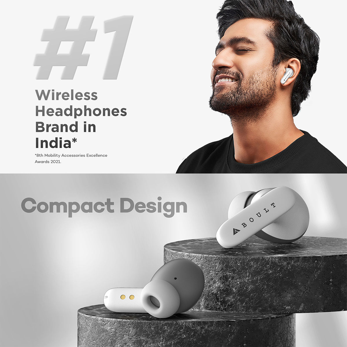 Boult Audio AirBass Y1 TWS Earbuds, 40H Playtime, Pro+ Calling, Type-C ...