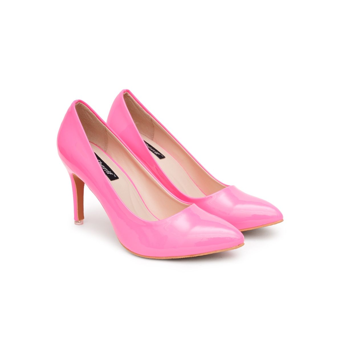 Buy Sherrif Shoes Womens Pink Stiletto Pumps Online