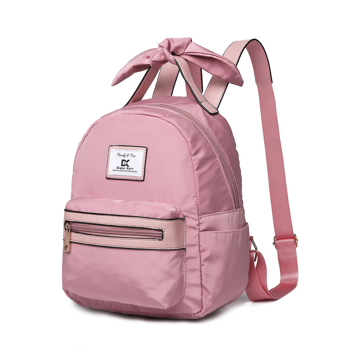 Buy Diana Korr Port Elly Bow Detail Backpack - Pink Online