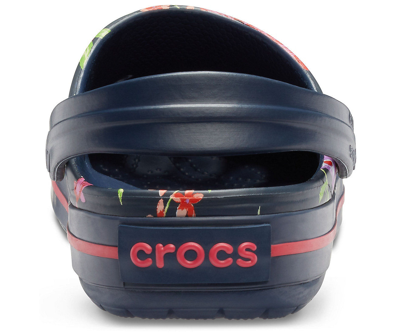 Buy Crocs Navy Blue Floral Women Clogs - EURO 41-42 Online