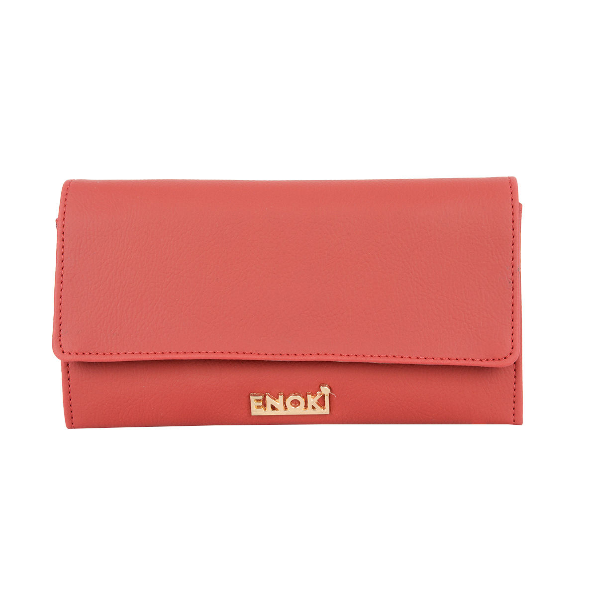 Buy Enoki Women Wallet Red (L) Online
