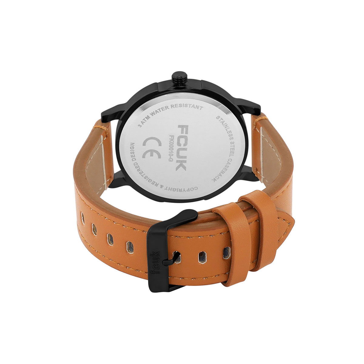 Buy FCUK Black Dial Analog Watch for Men- FK00010G (M) Online