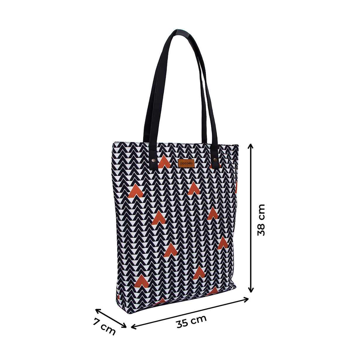 Buy Pipa Bella by Nykaa Fashion Quirky Black & White Geometric Amelia ...