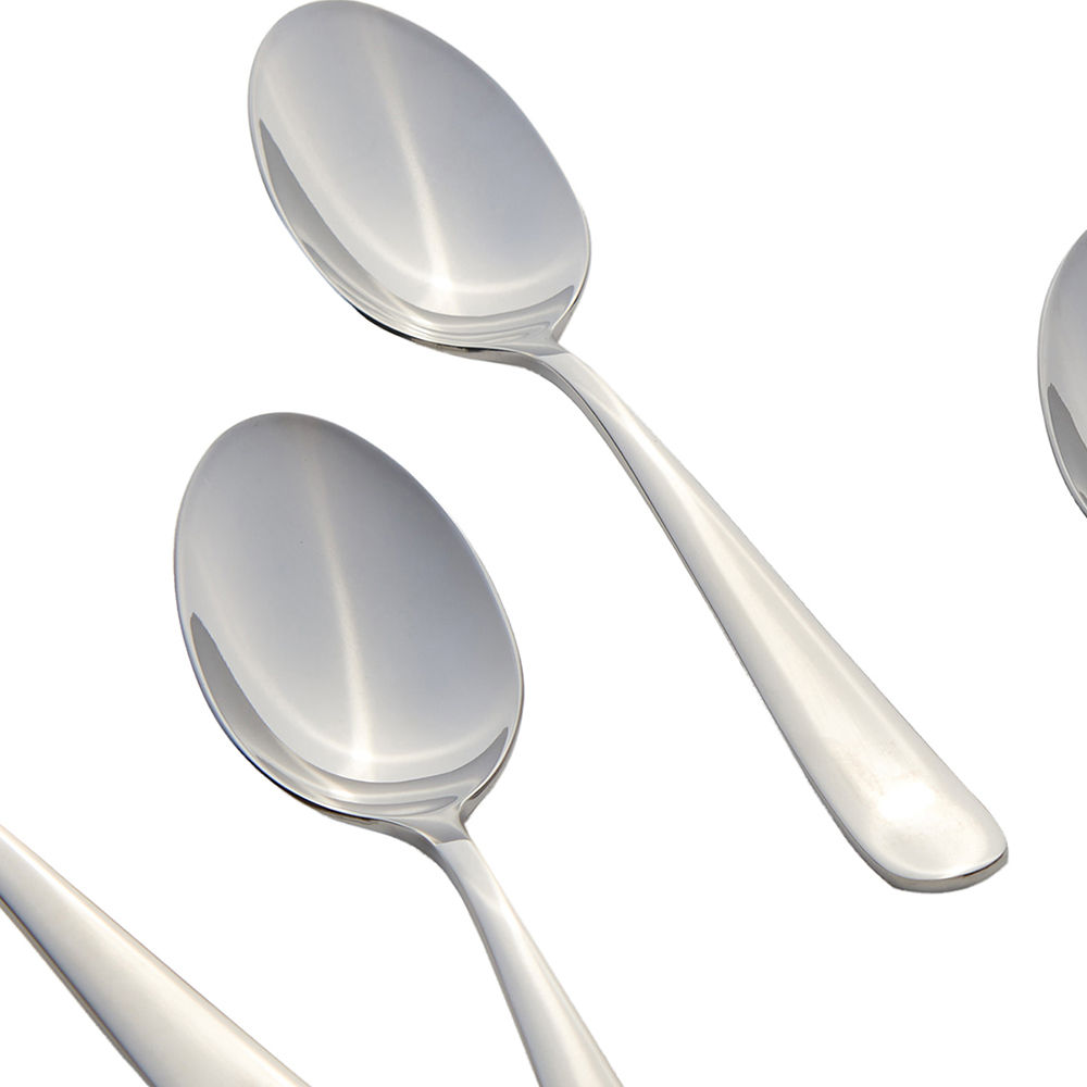 Buy Pure Home + Living Set Of 6 Birmingham Dessert Spoon Online