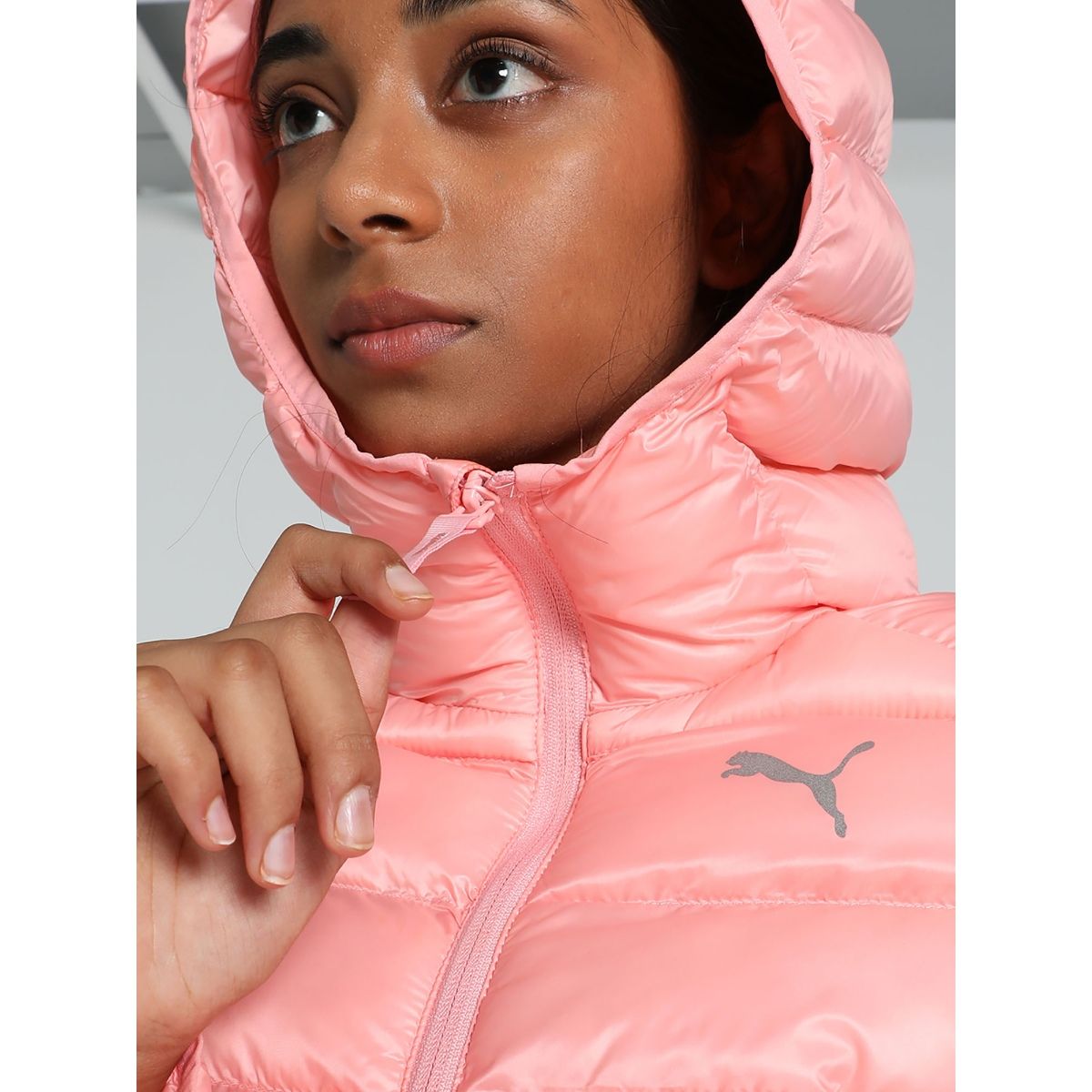 Buy Puma Pack Lite Hooded Women's Pink Jacket Online