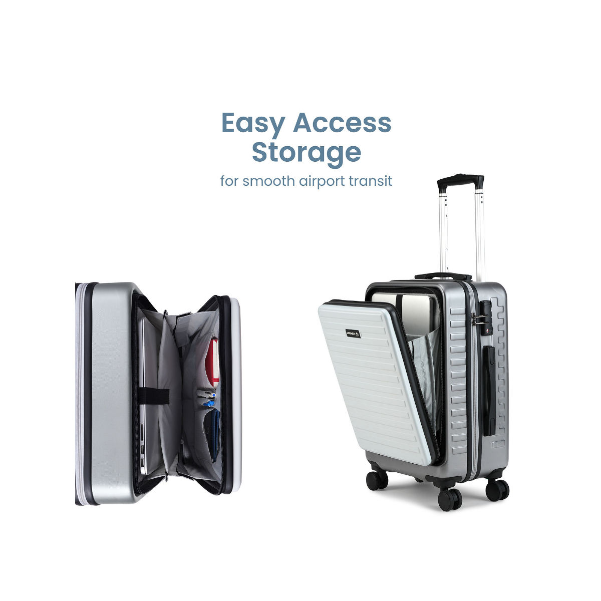 Buy Assembly Hard Body Set of 3 Luggage Trolley Suitcase - 28, 24 & 20 ...