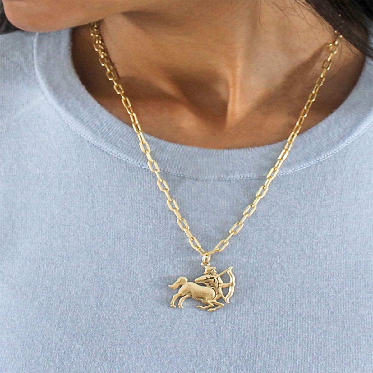 Buy Tipsyfly Sagittarius Chain Necklace Online