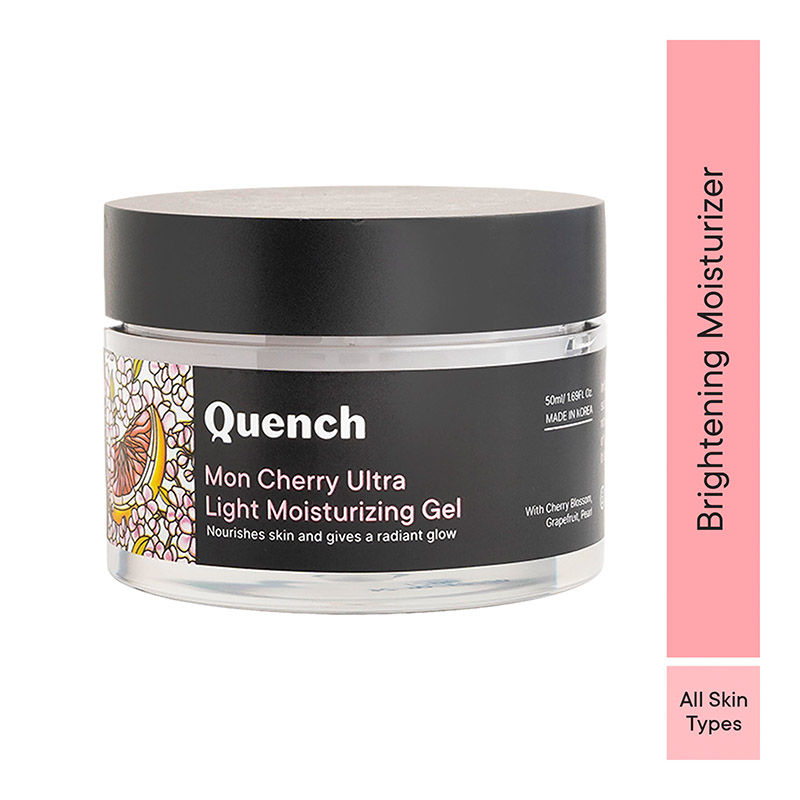 Buy Quench Ultra Light Moisturizer with Cherry Blossom & 2% Niacinamide ...