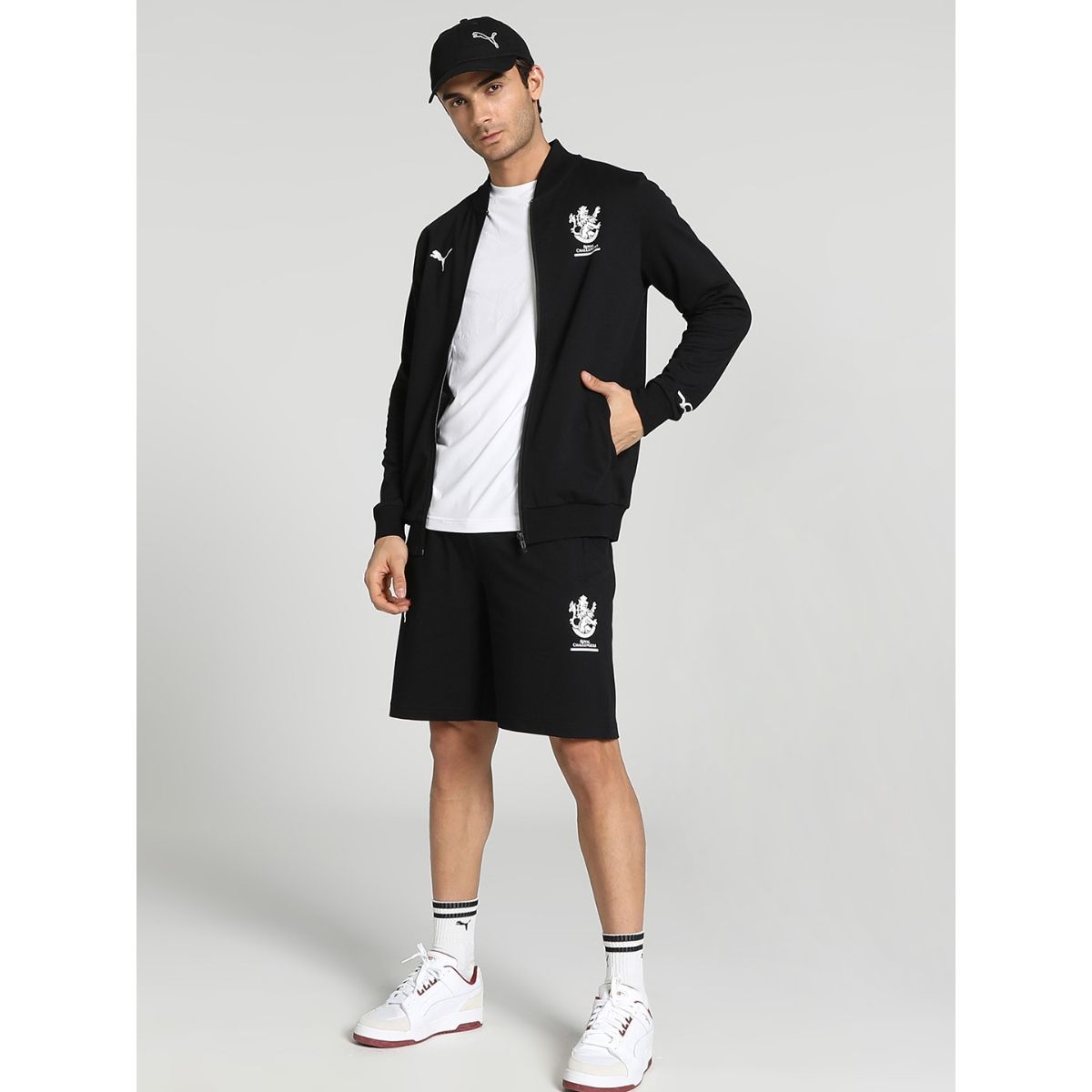 Buy Puma X Royal Challengers Bangalore Arcade Mens Jacket Online