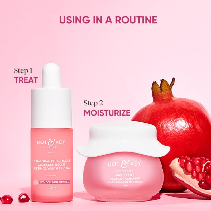 Dot & Key Night Reset Retinol + Ceramide Cream: Buy Dot & Key Night ...