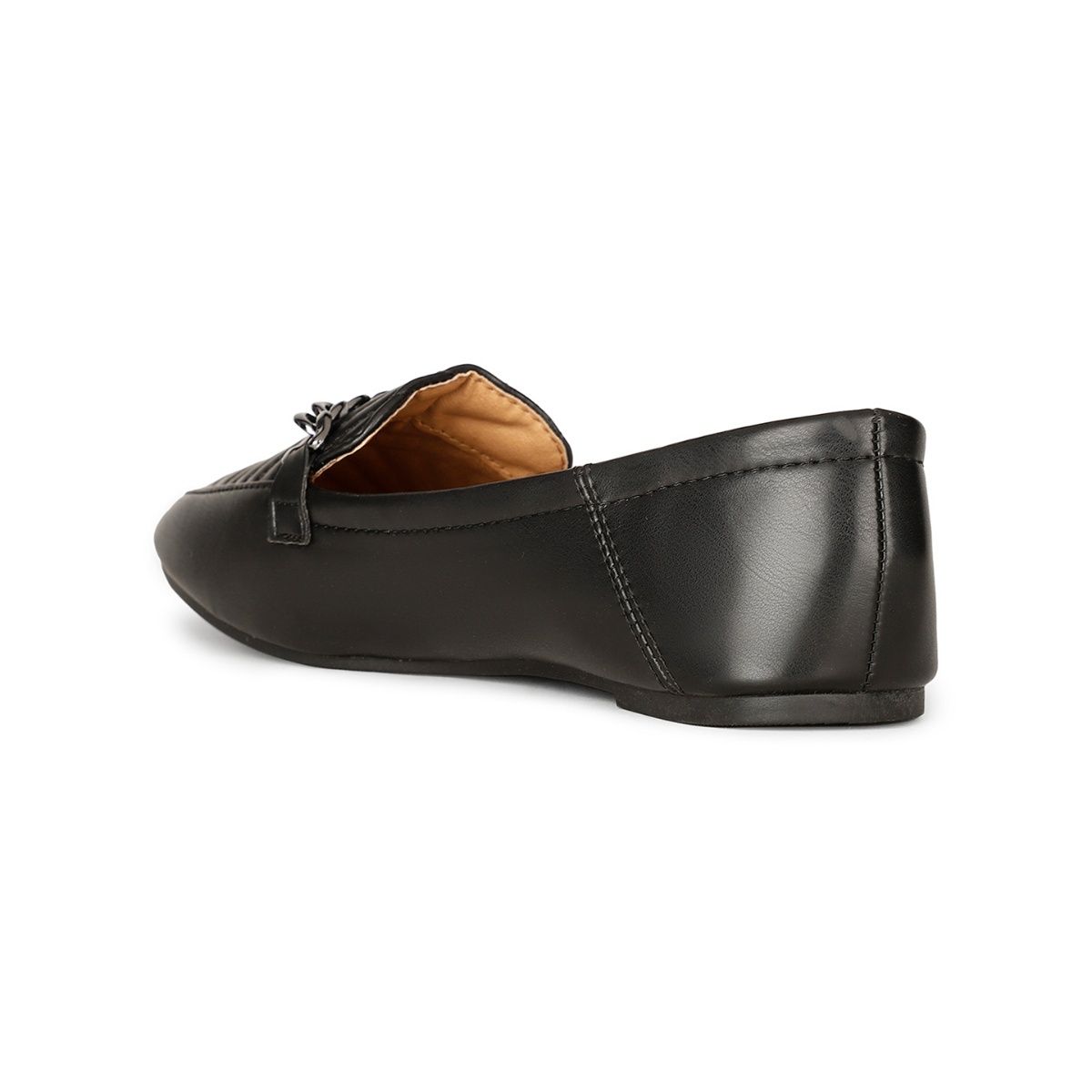 Buy Bata Black Women Slip-On Loafers Online