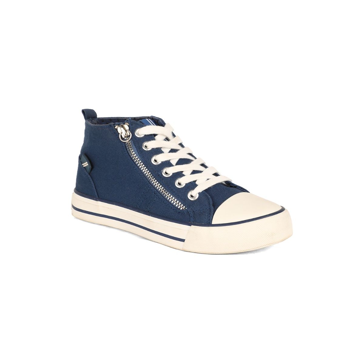 Buy North Star Blue Women Lace-Ups Canvas Shoes Online