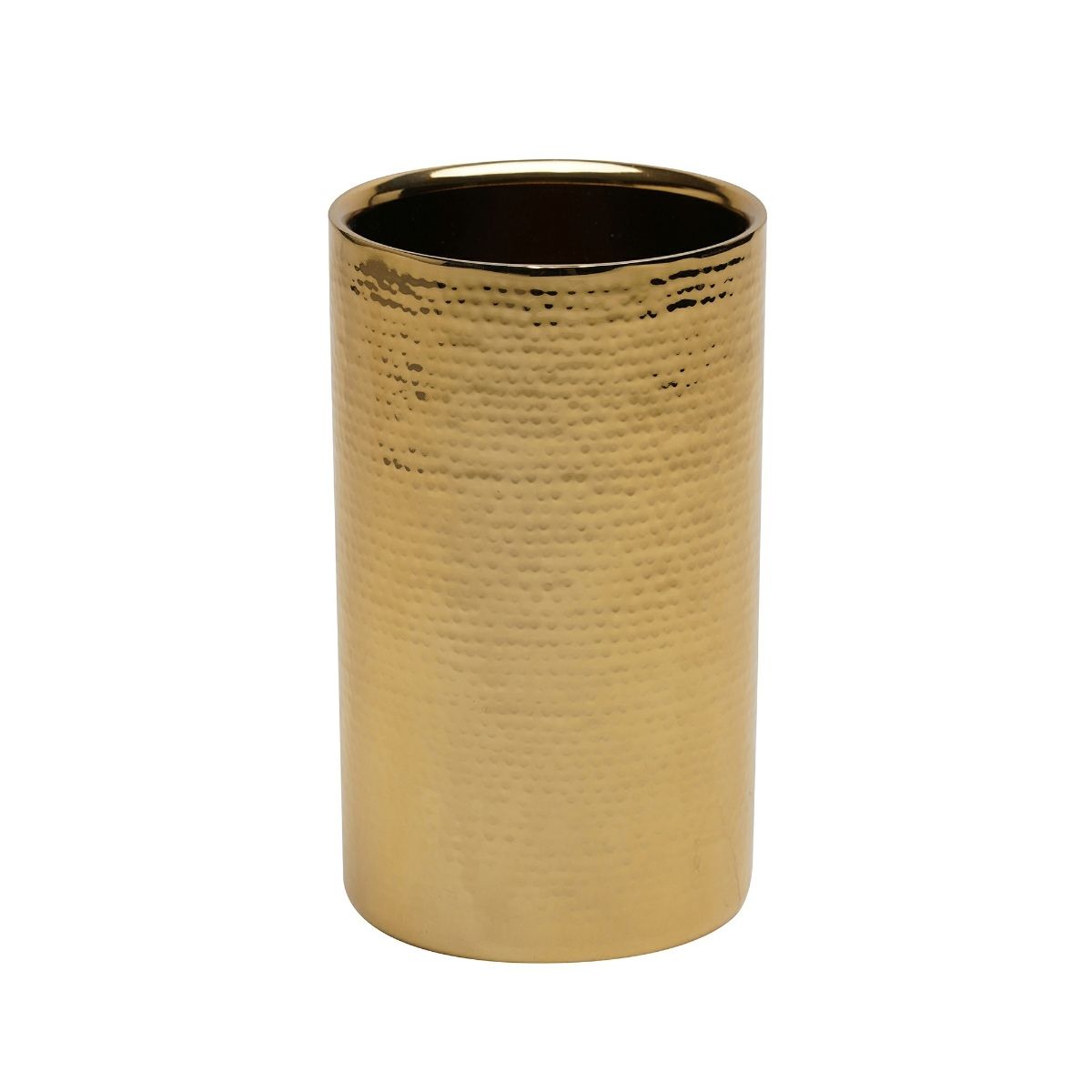 Pure Home + Living Aiden Gold Hammered Wine Chiller: Buy Pure Home ...
