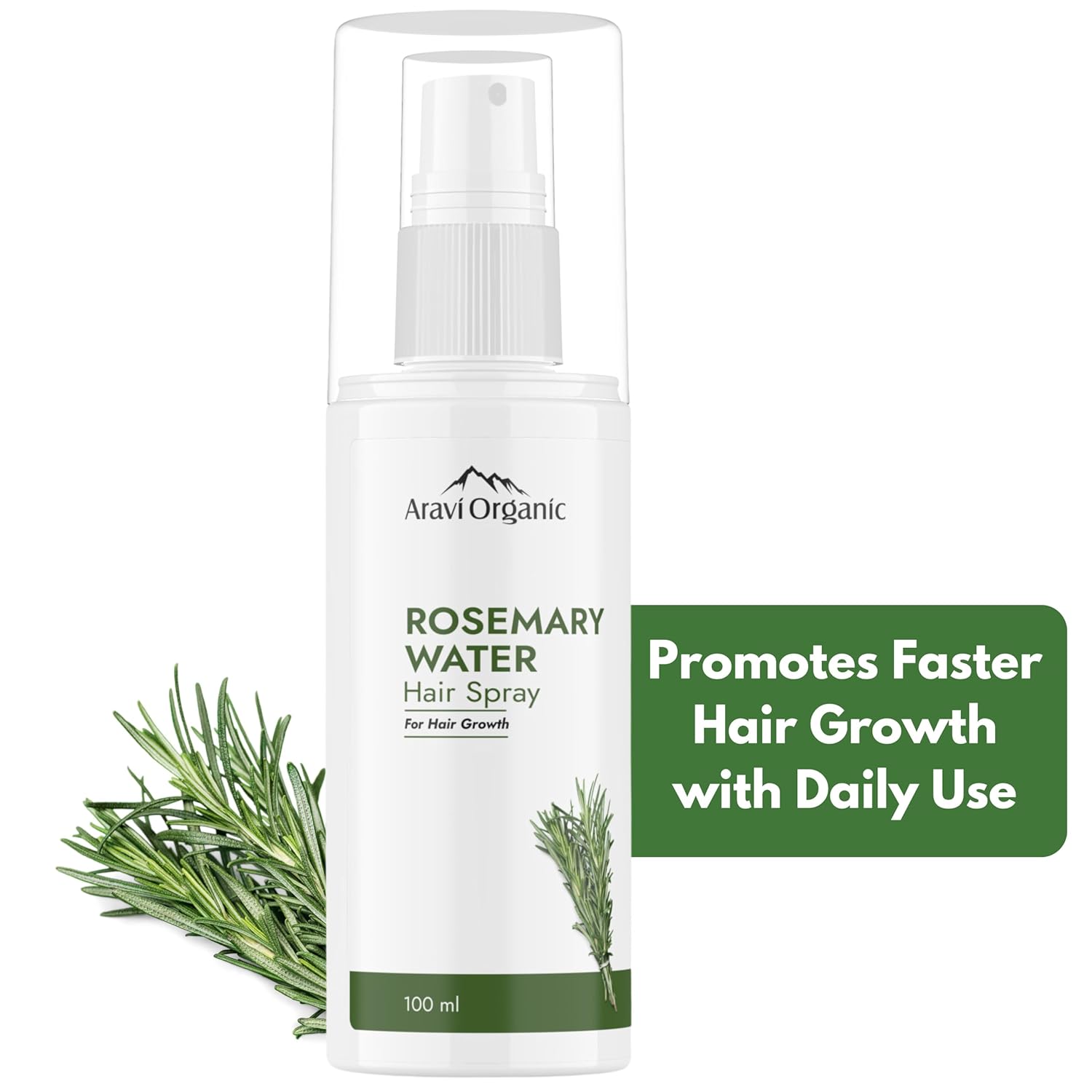 Buy Aravi Organic Rosemary Water Spray For Hair Growth, Natural Scalp ...